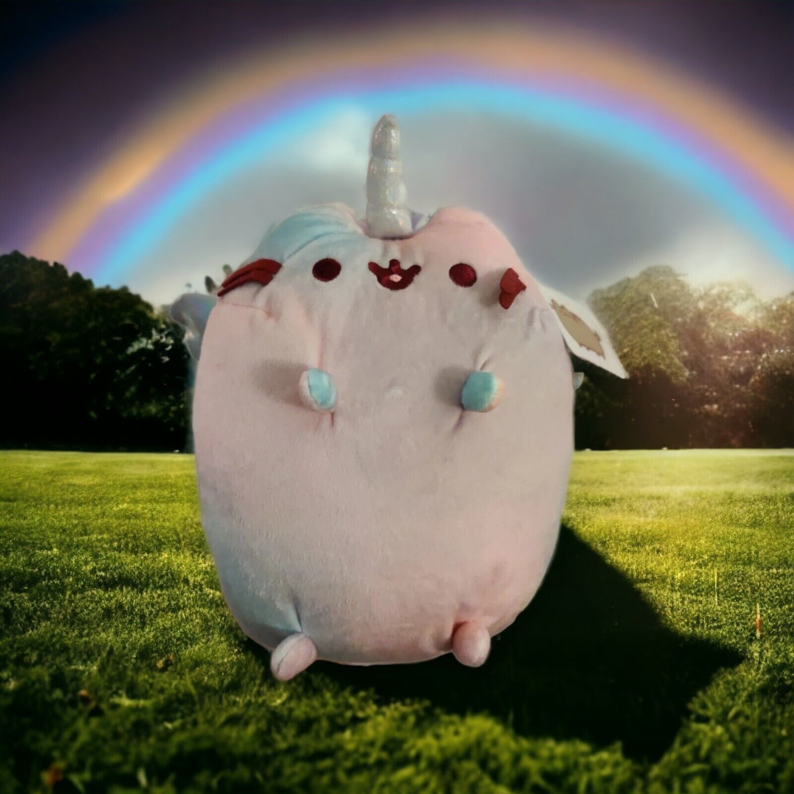 Pusheen Tie-dye Unicorn Plush 10" Claire's Exclusive Rare Toy ...