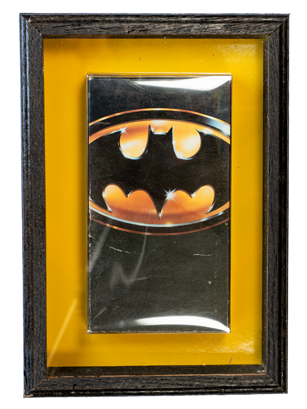 Custom Batman VHS Shadow Box Black Stain Oak | 2 Color | Home Theater ...