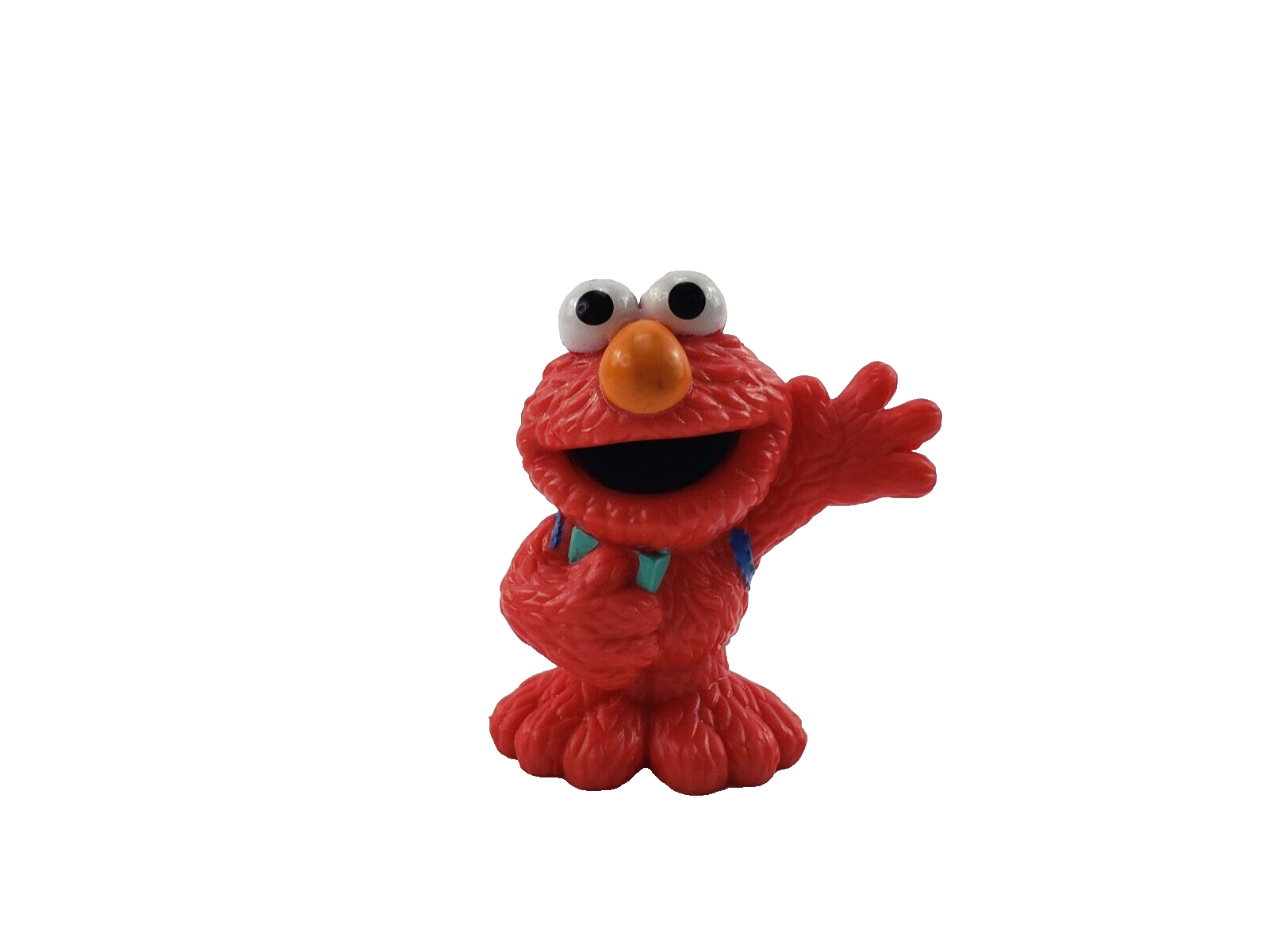 Sesame Street Workshop Elmo w Blue Backpack PVC Figure 2010 - Other