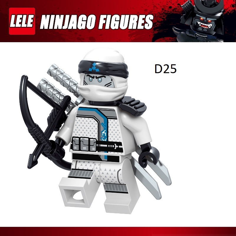 Zane Minifigure The Nijango - Custom Figure - Building Toys & Blocks