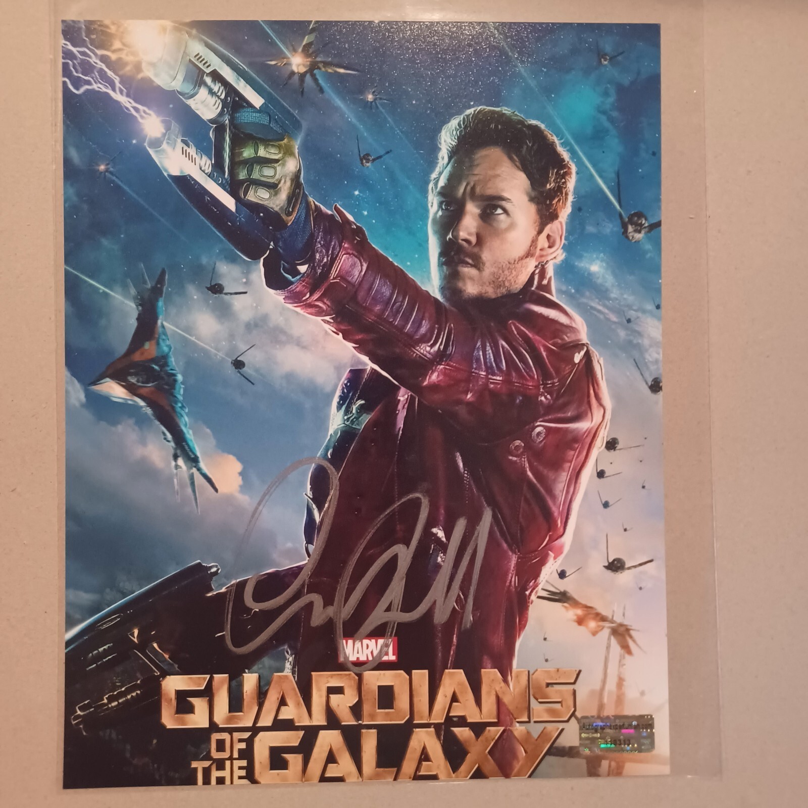 Chris Pratt Signed 8x10 Photo Autographed Auto Guardians Jurassic park ...
