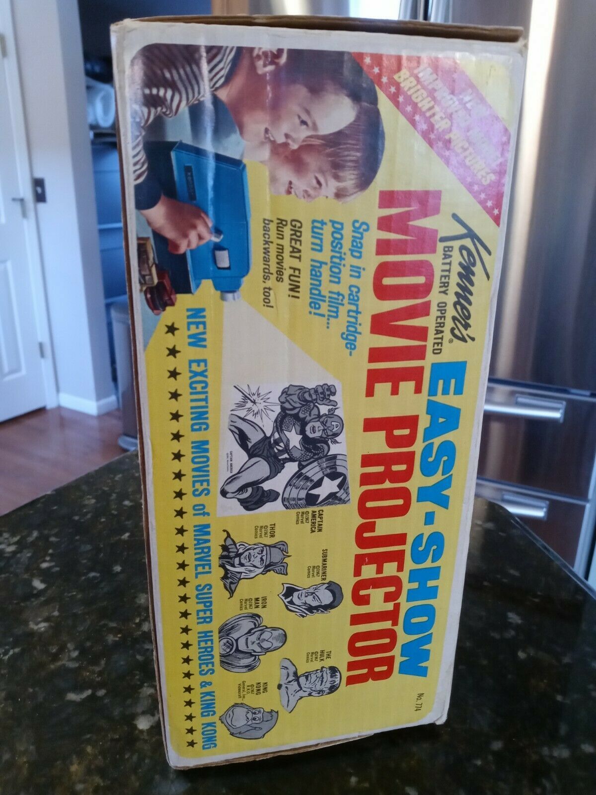Vtg 1967 Kenner Marvel Comics Easy-Show Movie Projector Marvel - PLEASE ...
