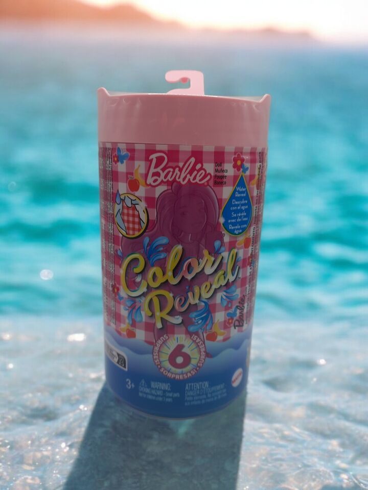 Barbie Color Reveal Water Toy-Water Reveals Color- Includes 1 Doll ...