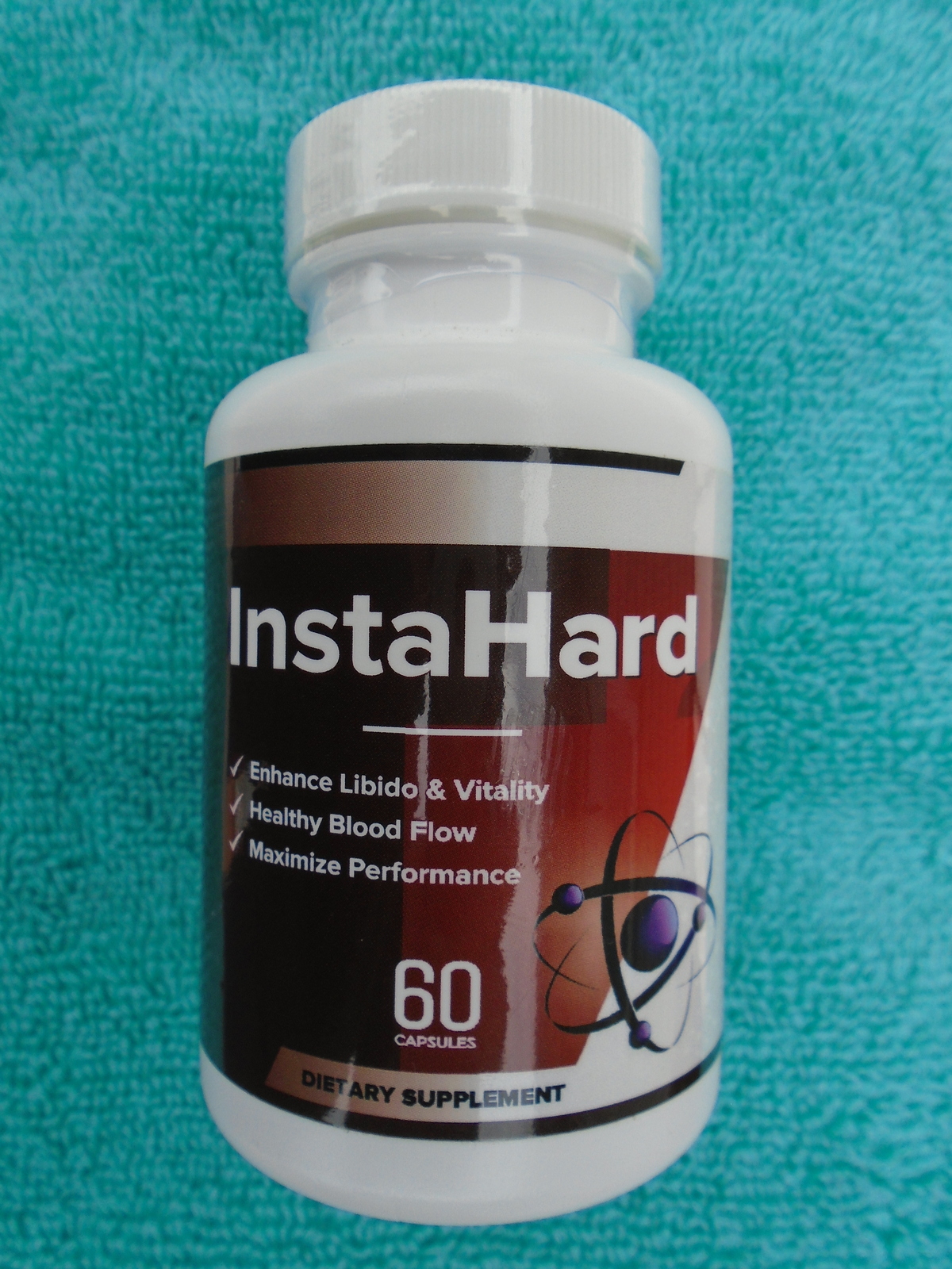 "InstaHard" MALE PERFORMANCE Capsules Brand NEW & Factory Sealed 60 ...