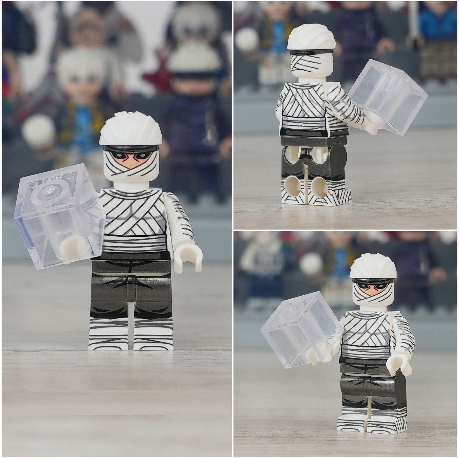 8pcs Naruto Series Mu Gengetsu Raikage Kaguya Kabuto Anko Minifigures ...