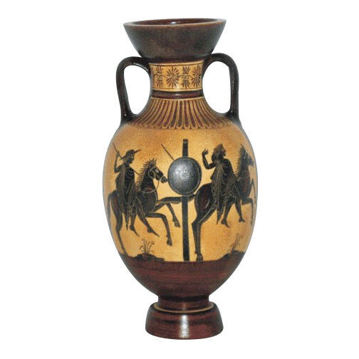 Greek Panathenaic Amphorae Vase Museum Replica Reproduction - Vases
