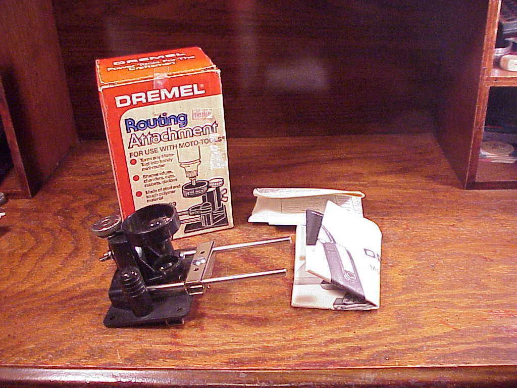 Dremel Routing Attachment Part Model 229, with Instructions, Parts ...