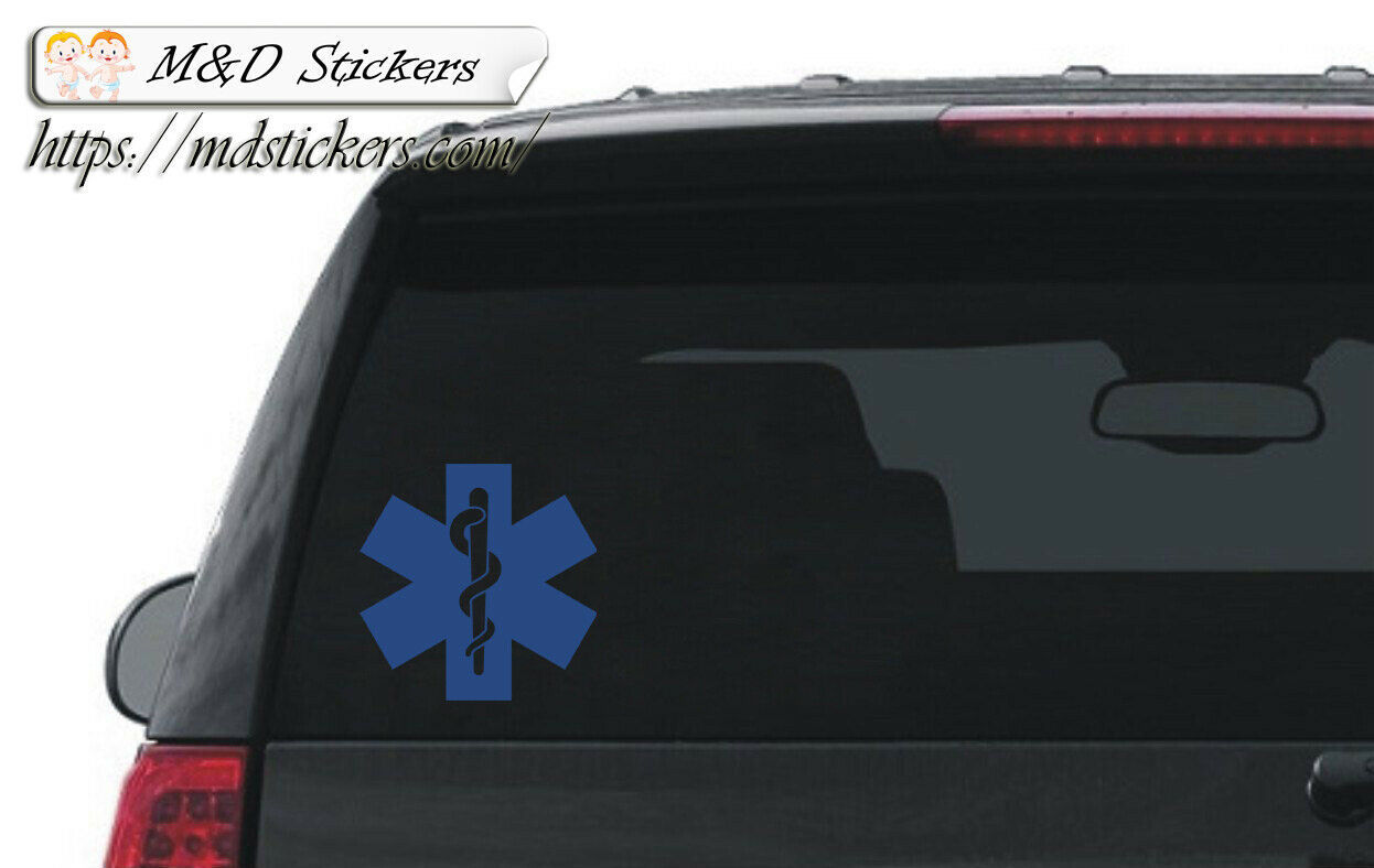 Auto Car Truck Vinyl Decal EMS medical services Laptop Window - Decals ...