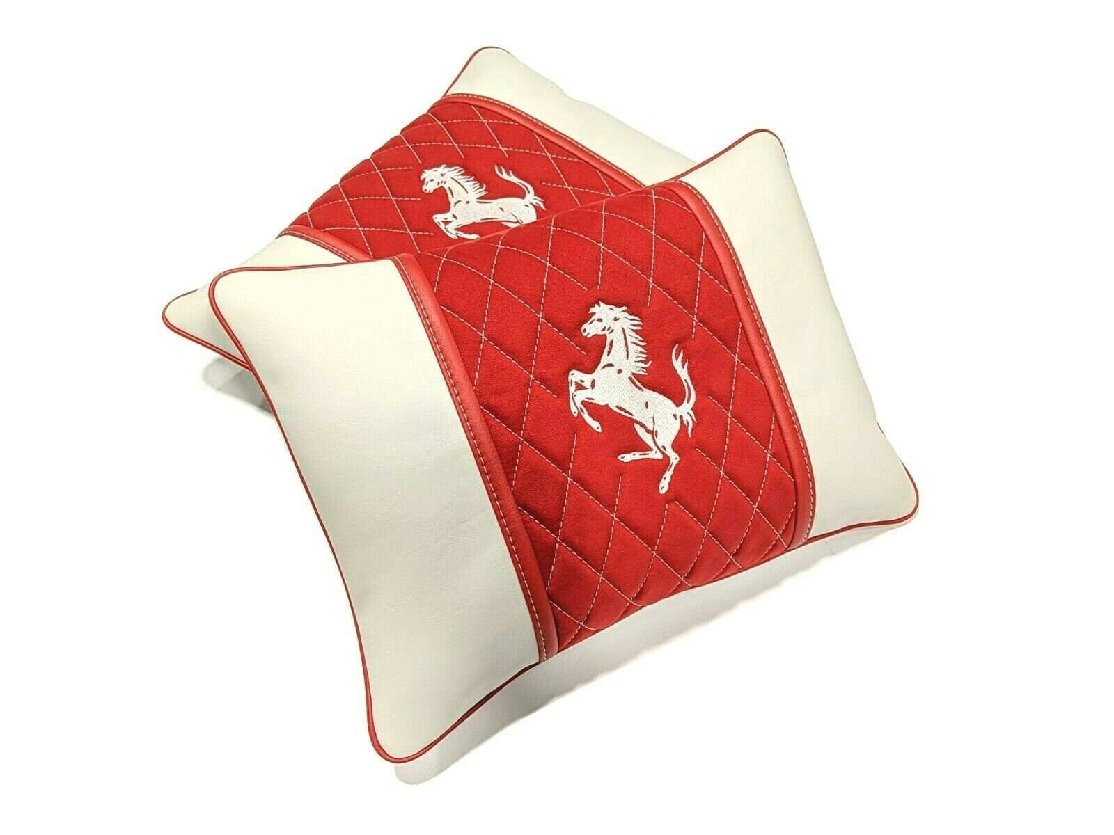 Ferrari Alcantara/Eco leather interior matching pillows. - Car & Truck ...