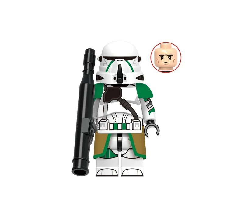 Building 41St Airborne Paratrooper Clone Trooper Star Wars Minifigure ...