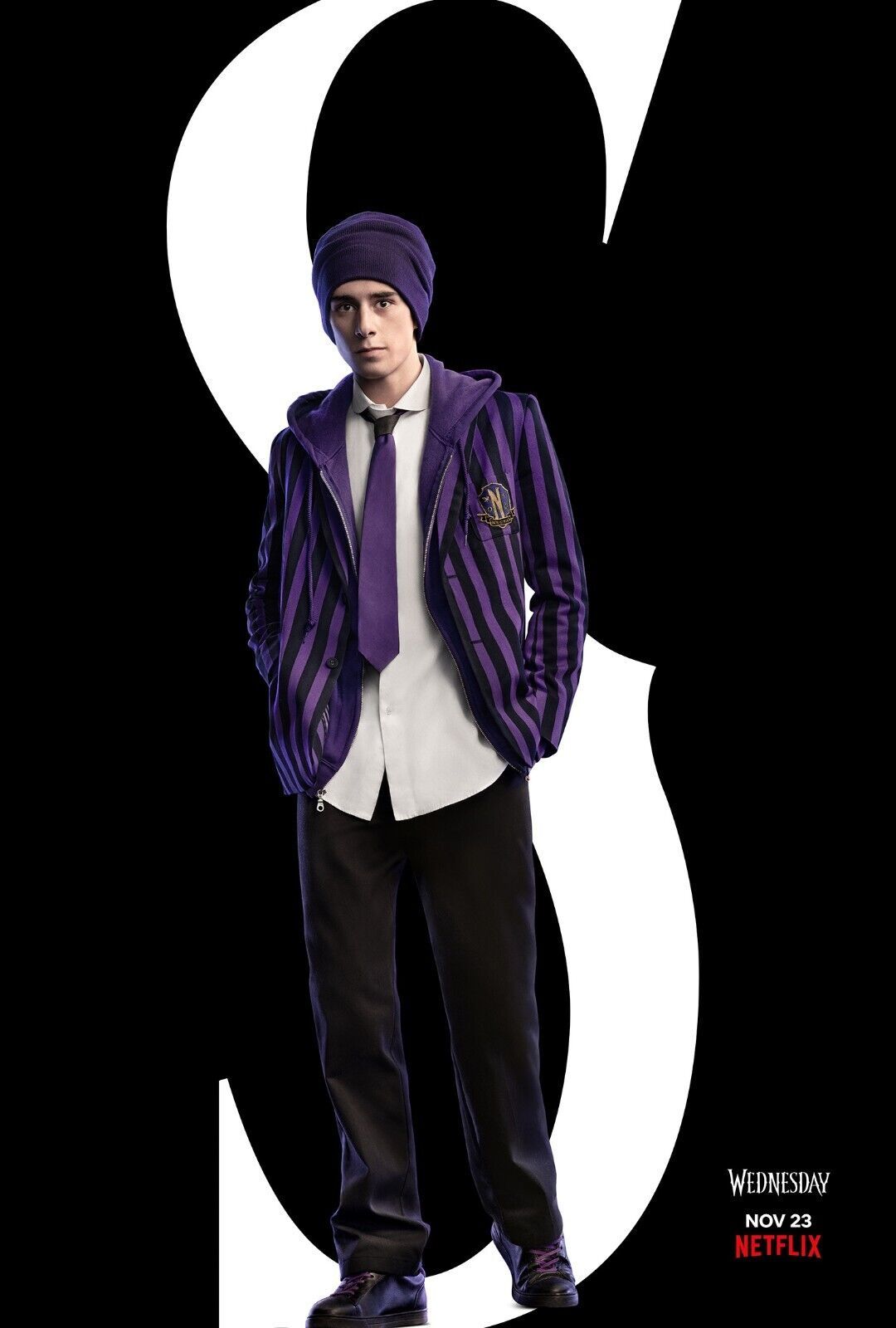 2022 Wednesday Movie Poster 11X17 Jenna Ortega The Addams Family Ajax ...