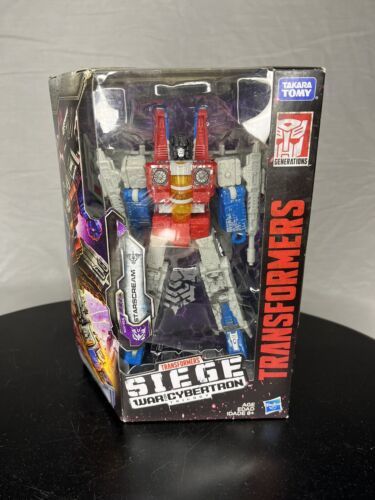 Transformers Starscream Generations War for Cybertron: Siege Voyager ...