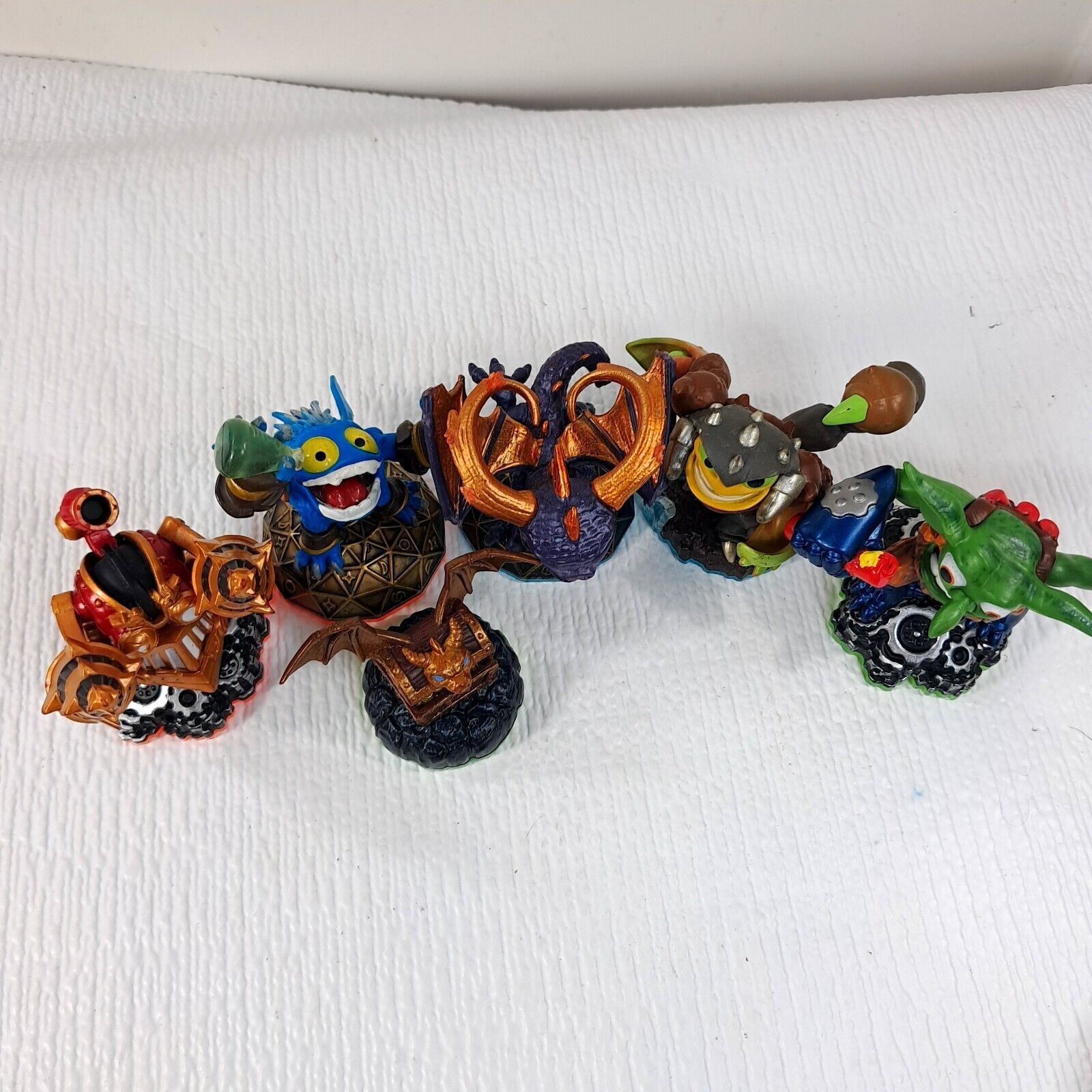Skylanders set 6 figurines Giants Swap Force Spyro's Adventure Drill ...