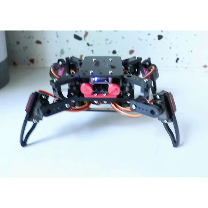8 Dof Robot Spider For Arduino Robot Diy Kit Sg92mg90s Bionic Quadruped Maker Developmental