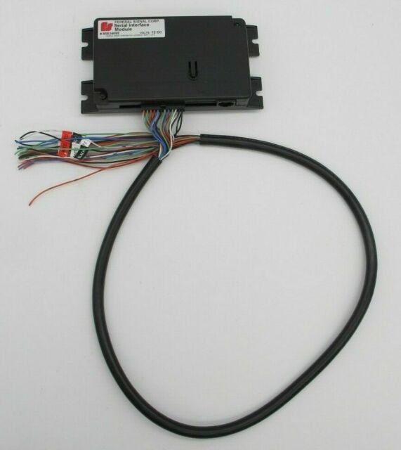 NEW Federal Signal 8583469E Serial Interface Module Lightbar ILS Part ...