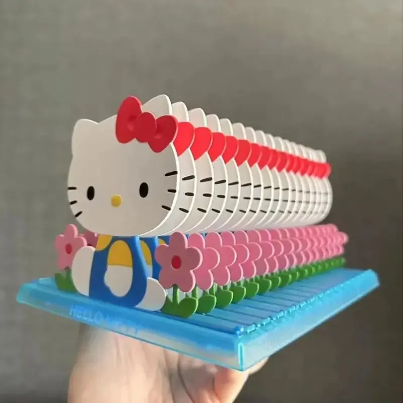 New Hello Kitty anime peripheral kawaii cute cartoon shelf bookshelf ...