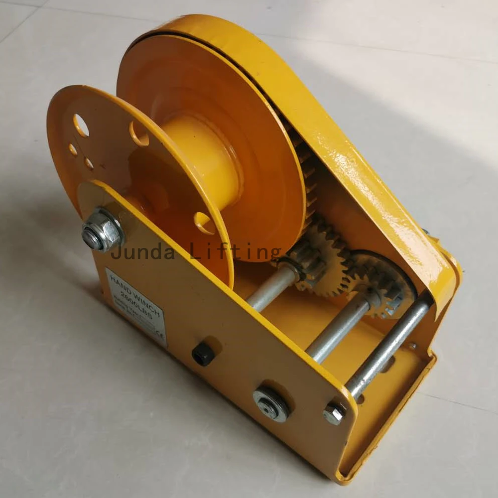 Self-loc Hand Winch 1200LBS boat manual winch 1800lbs 2600lbs wire Rope ...
