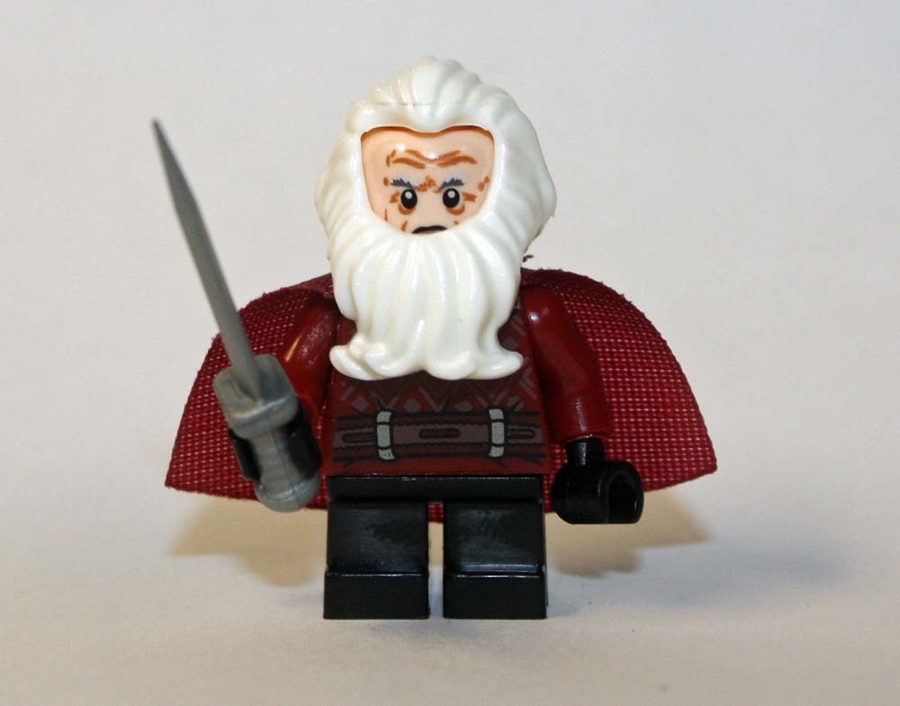 Balin Dwarf Lotr Lord Of The Rings Hobbit Custom Minifigures - LEGO (R ...