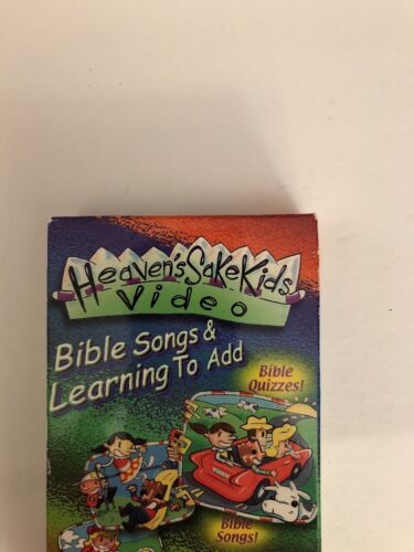 Bible Songs & Learning To Add-Heaven's Sake Kids VHS 2000-TESTED-RARE ... Bible Songs & Learning To Add-Heaven's Sake Kids VHS 2000-TESTED-RARE ...