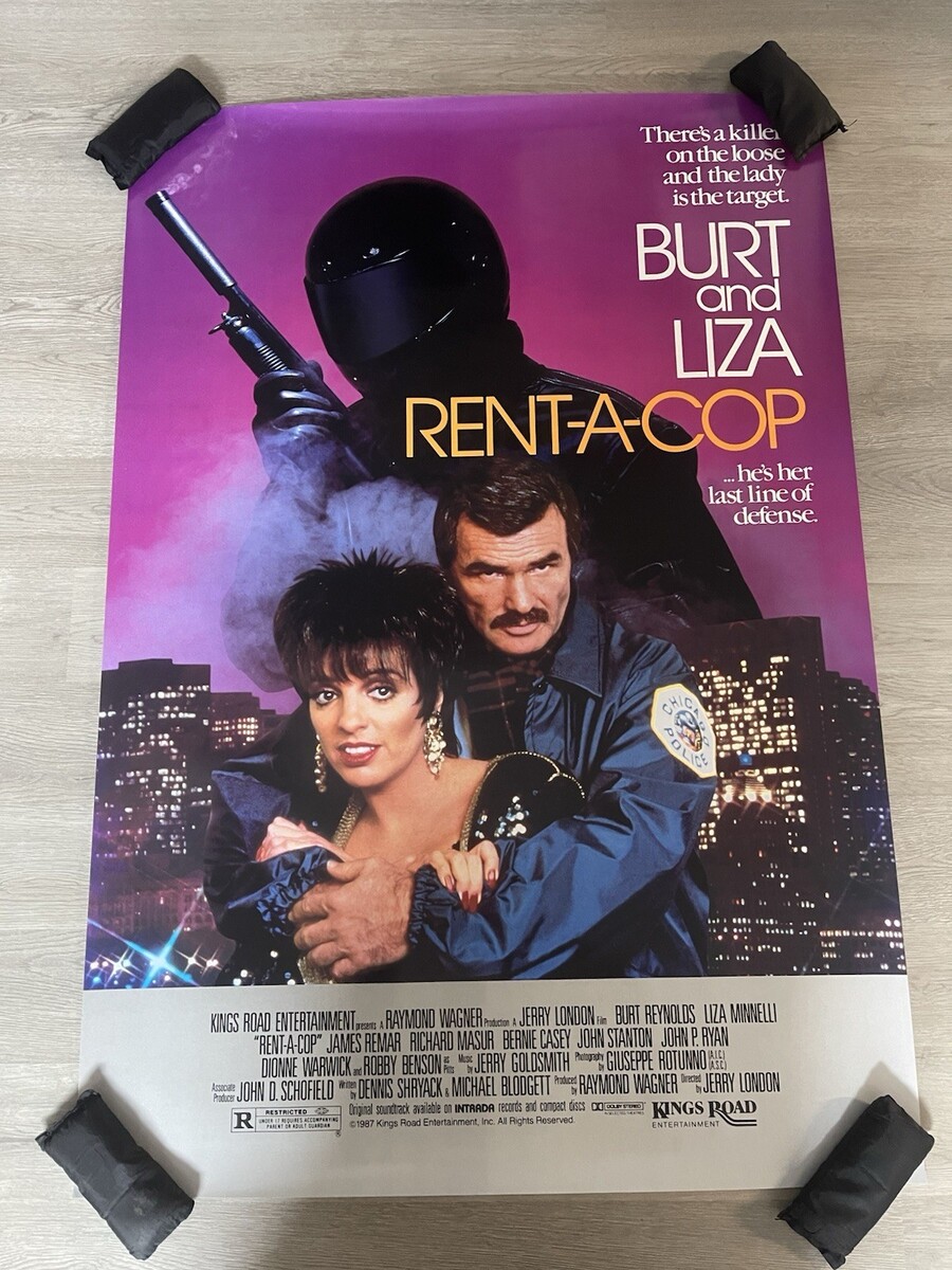 Rent-a-cop Original Movie Poster Video Store Promo VHS Release CV - 1980-89
