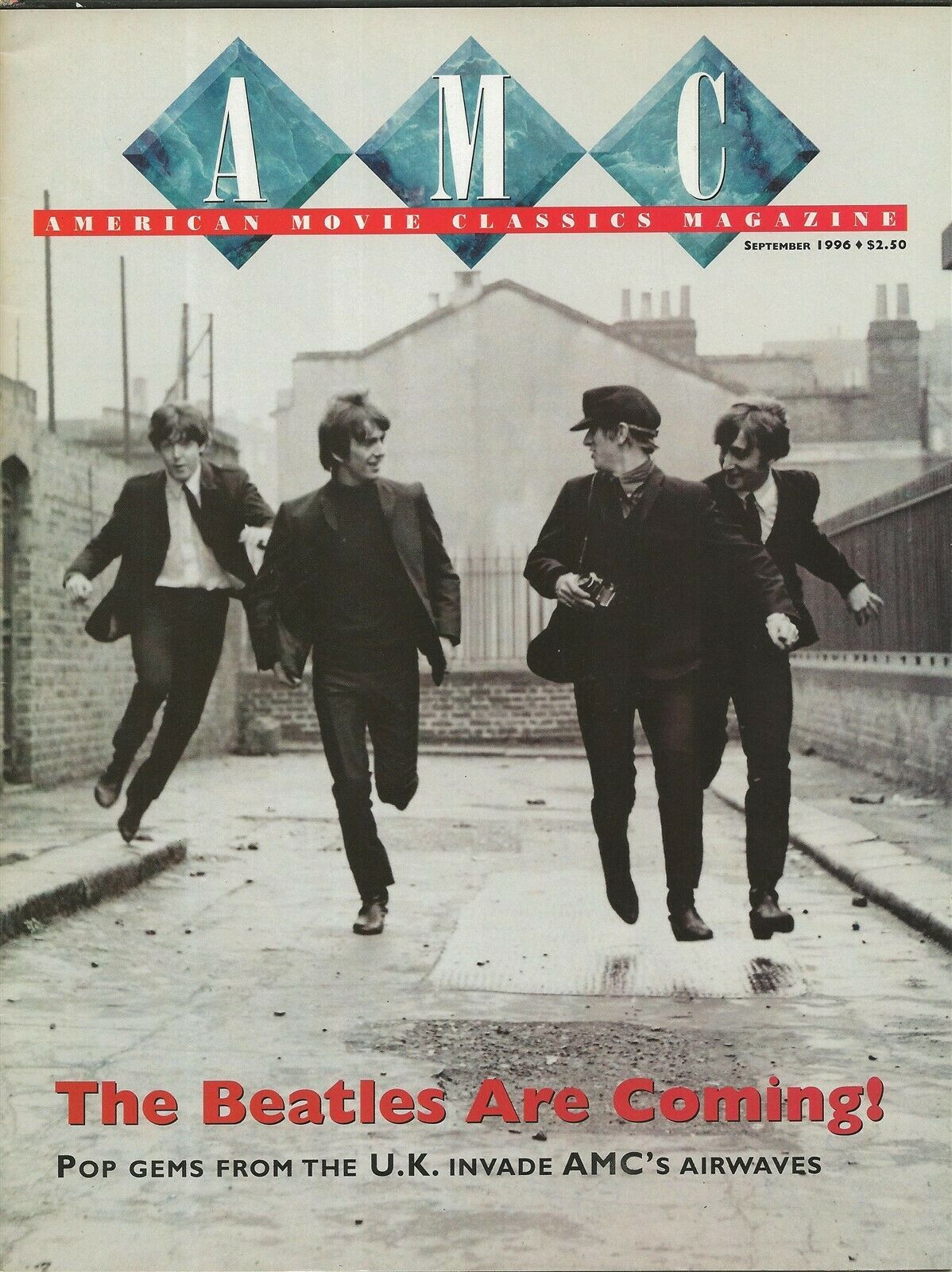 ORIGINAL Vintage Sep 1996 AMC Magazine The Beatles - Magazines