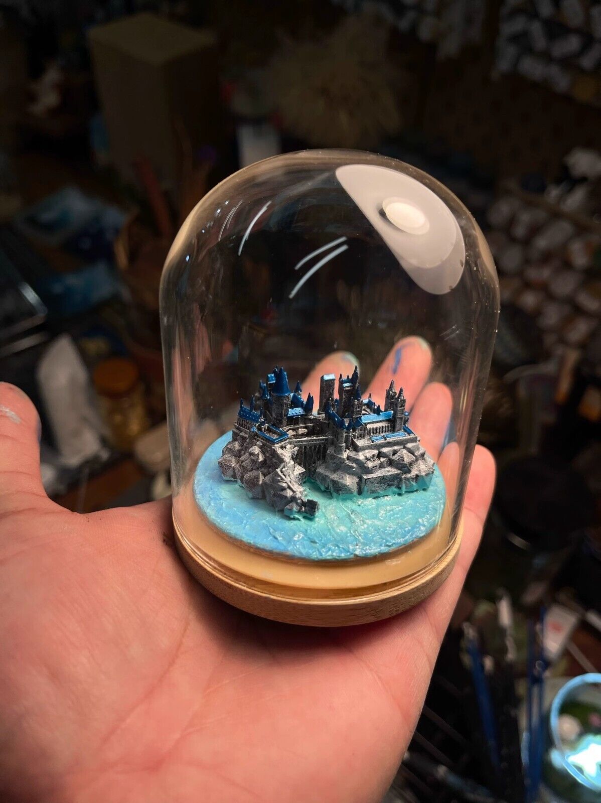 Handcrafted Hogwarts Castle Model Harry Potter Inspired Handcrafted ...