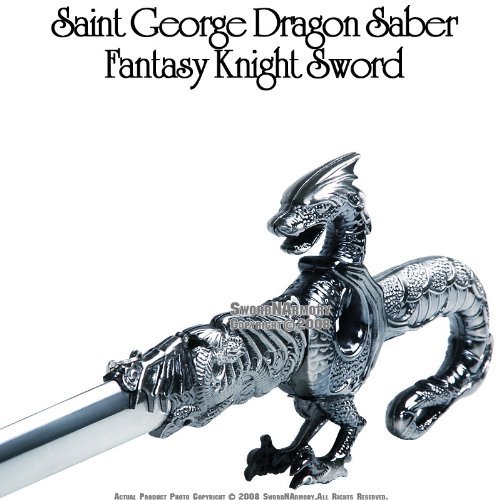 Munetoshi Saint George Dragon Saber Fantasy Medieval Knight Sword ...