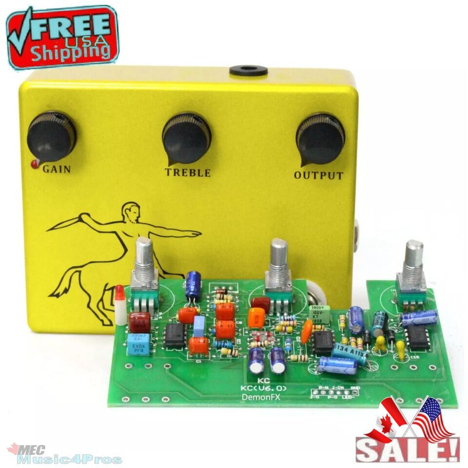 klon Centaur Clone Overdrive Professional Guitar Boost Effects Pedal ...