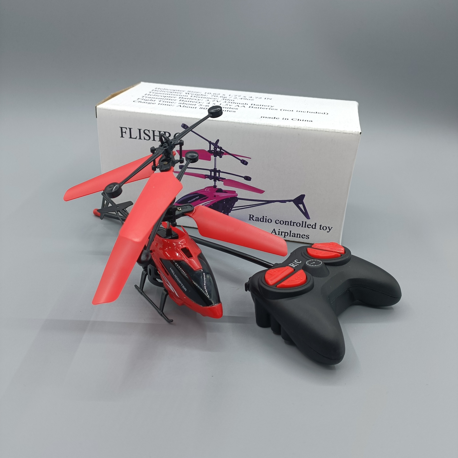 FLISHRC Radio Controlled Toy Airplanes Remote Control Helicopter for ...