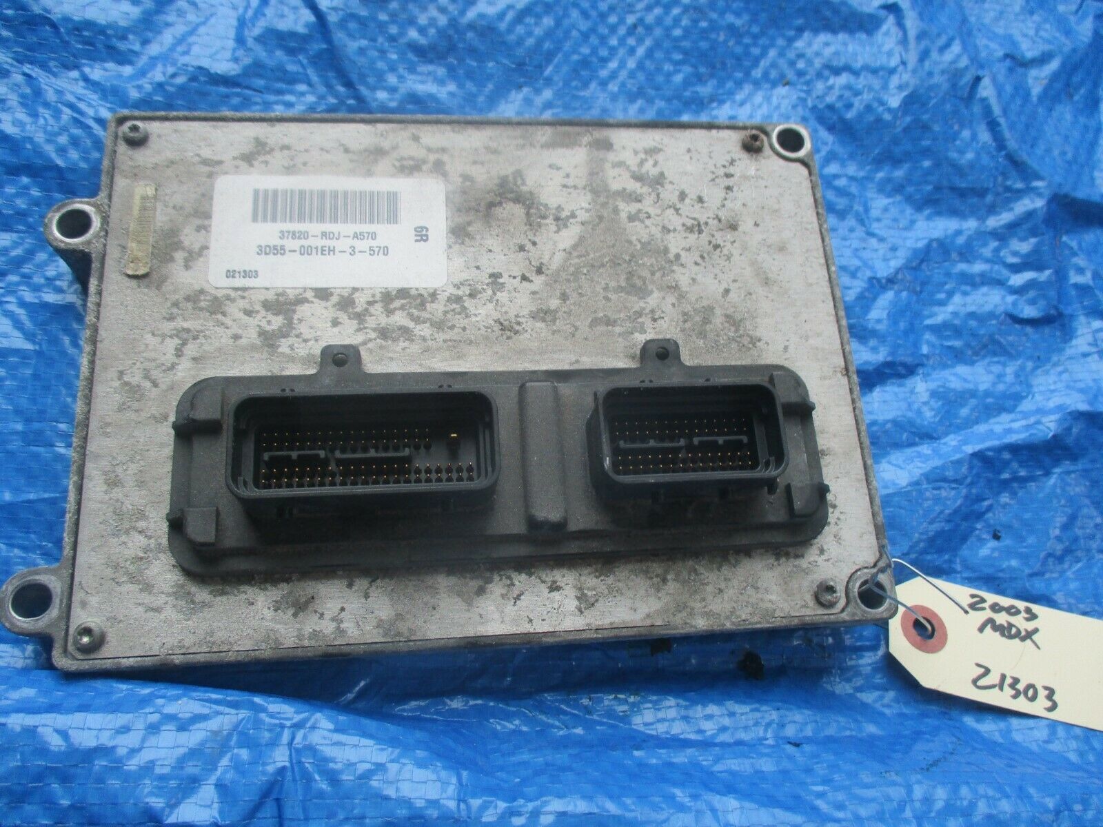 2003 Acura MDX 3.5 automatic transmission engine computer ECM 37820-RDJ ...