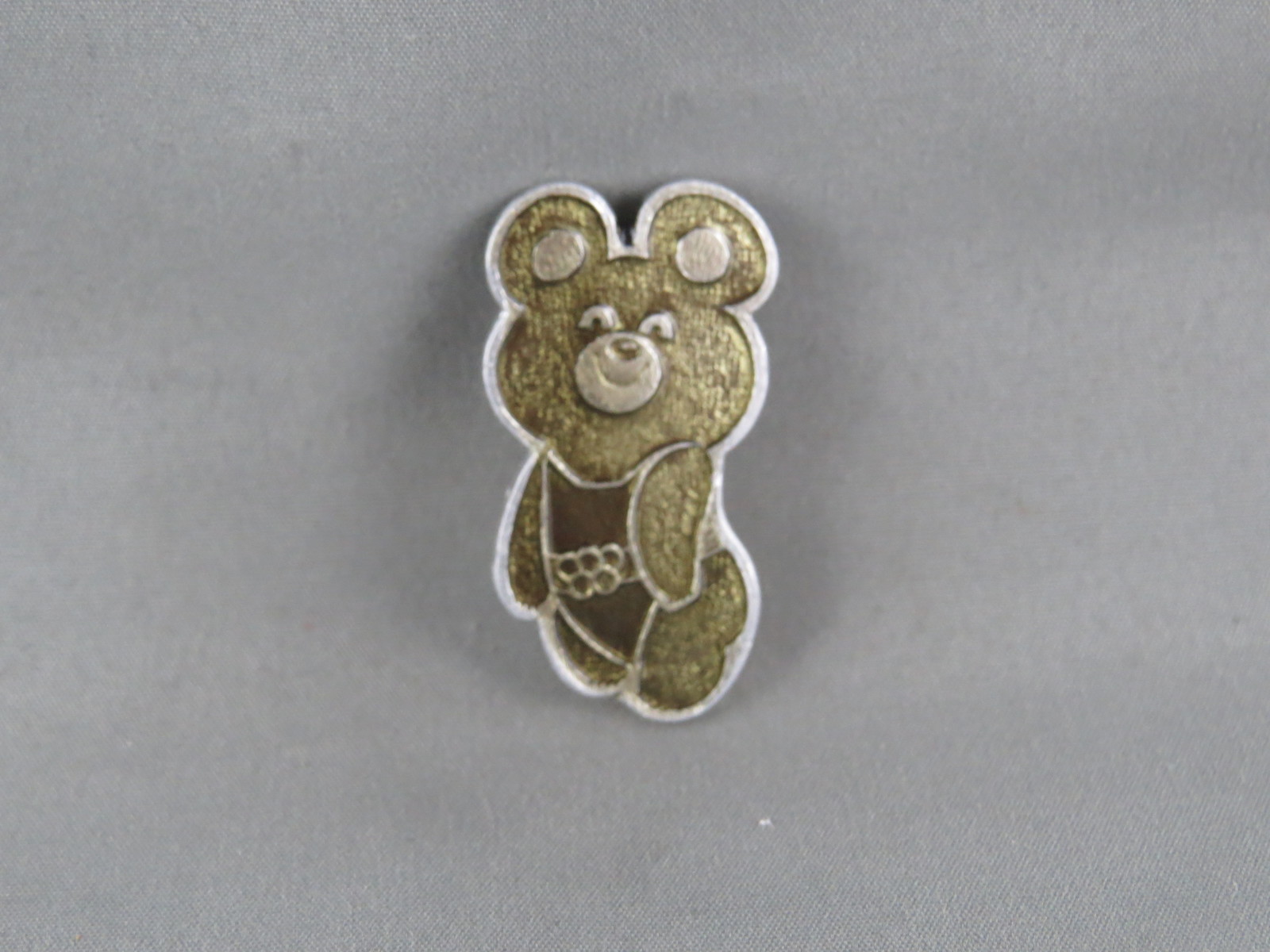 Vintage Olympic Pin - Moscow 1980 Misha Official Mascot - Stamped Pin ...