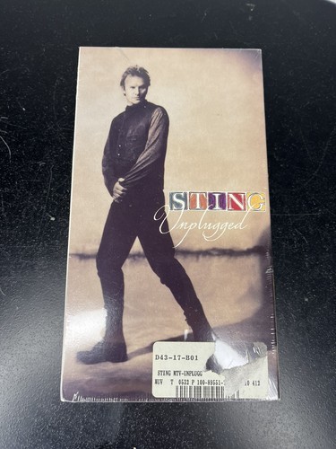VHS Sting - MTV Unplugged (VHS, 1992) [New Sealed] 44008-9551 3 - VHS Tapes