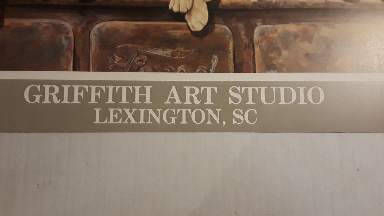 GRIFF , GRIFFITH ART STUDIO POSTER - Art Posters