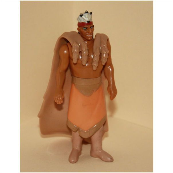 1995 Burger King Pocahontas Chief Powhatan with Robe - Fast Food