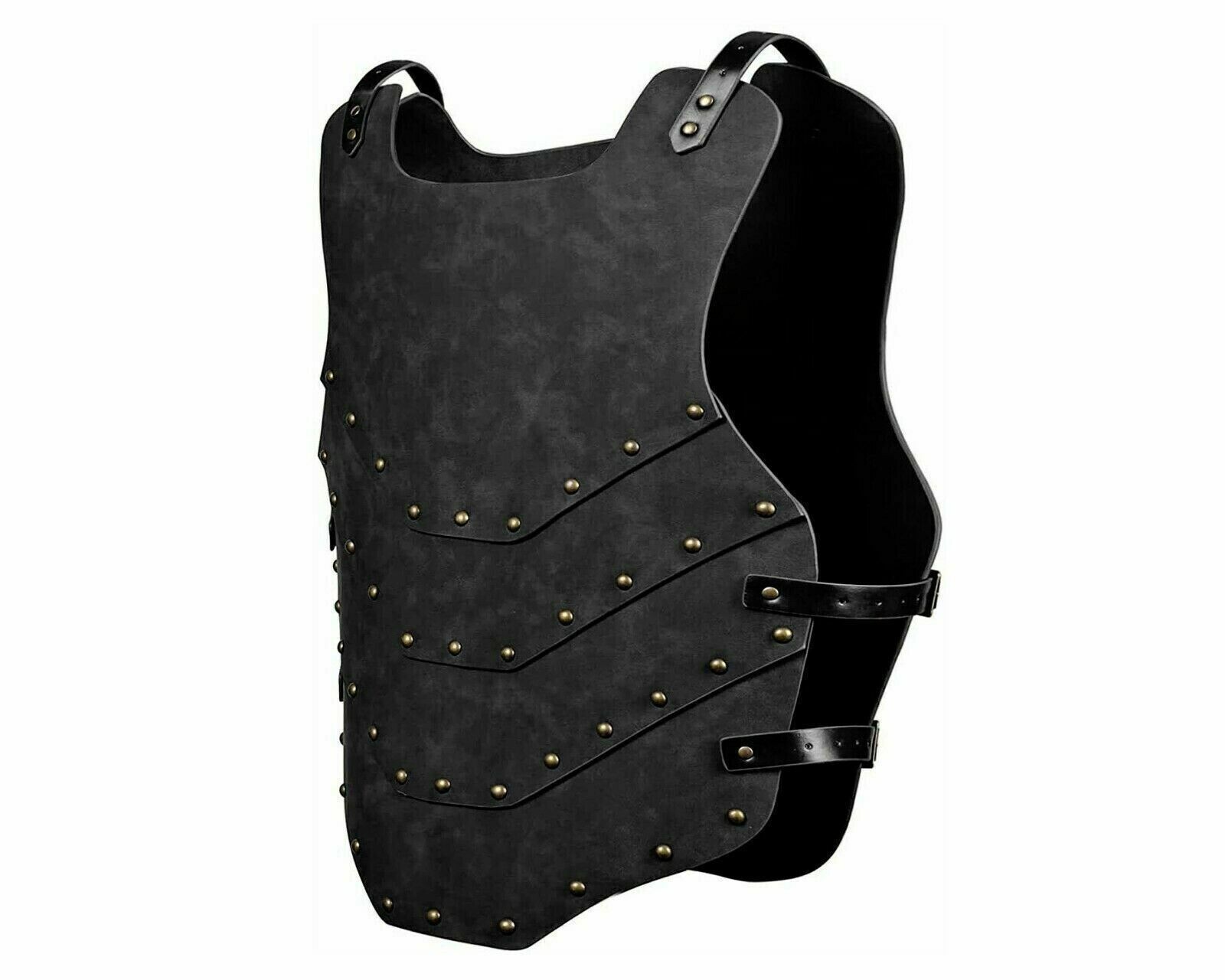 Medieval Viking Leather Body armor Leather Breastplate Armor Cosplay ...