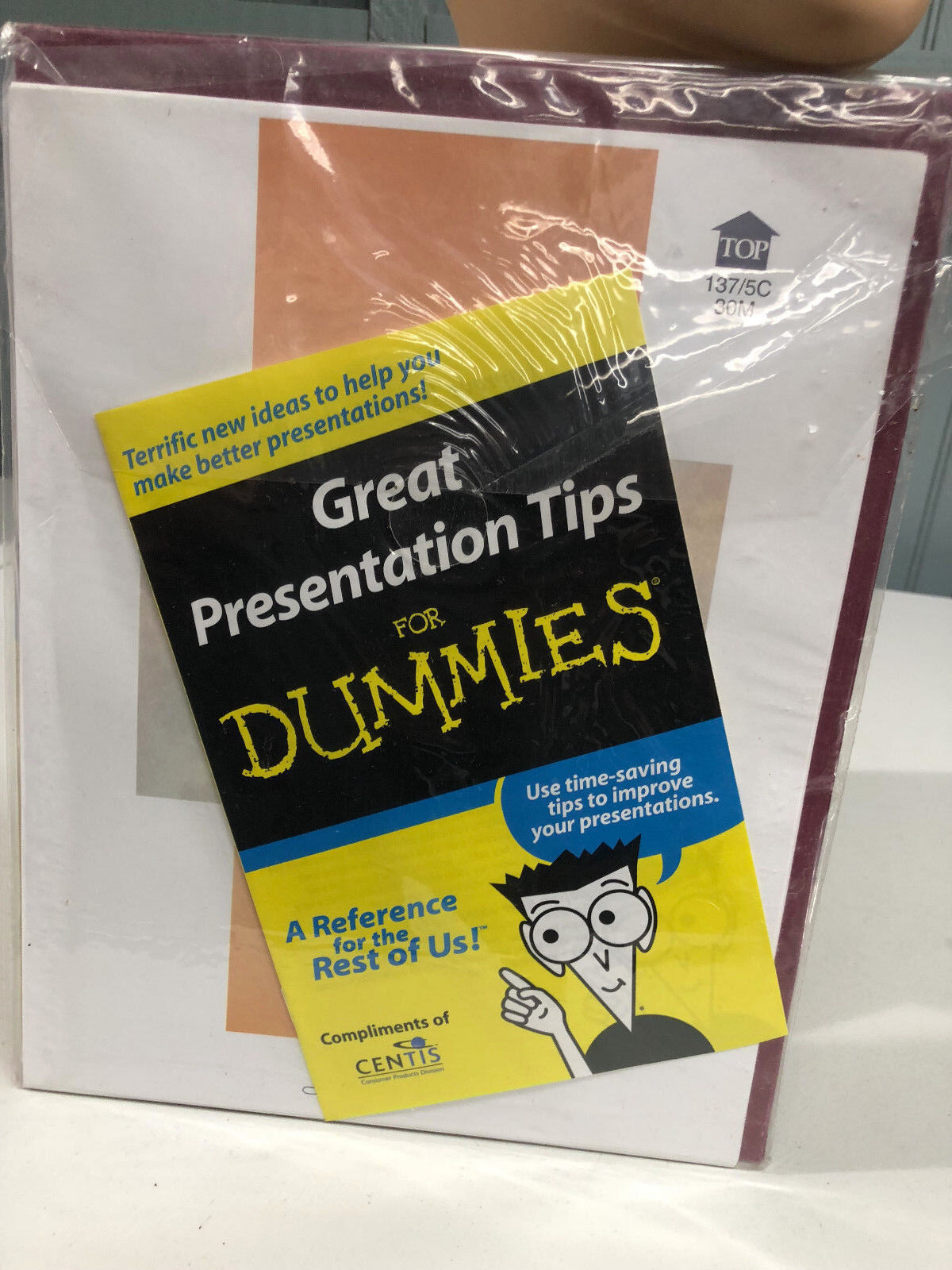 Custom Folder Kits For Dummies Presentation 2-Pack Burgundy Folders ...