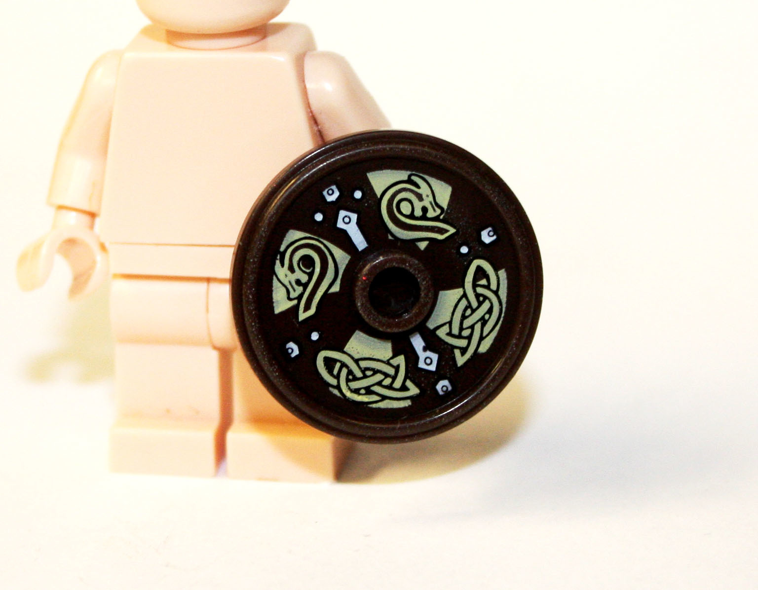 Gift Minifigure Round Decorated Celtic Shield for Knight Fast Ship ...