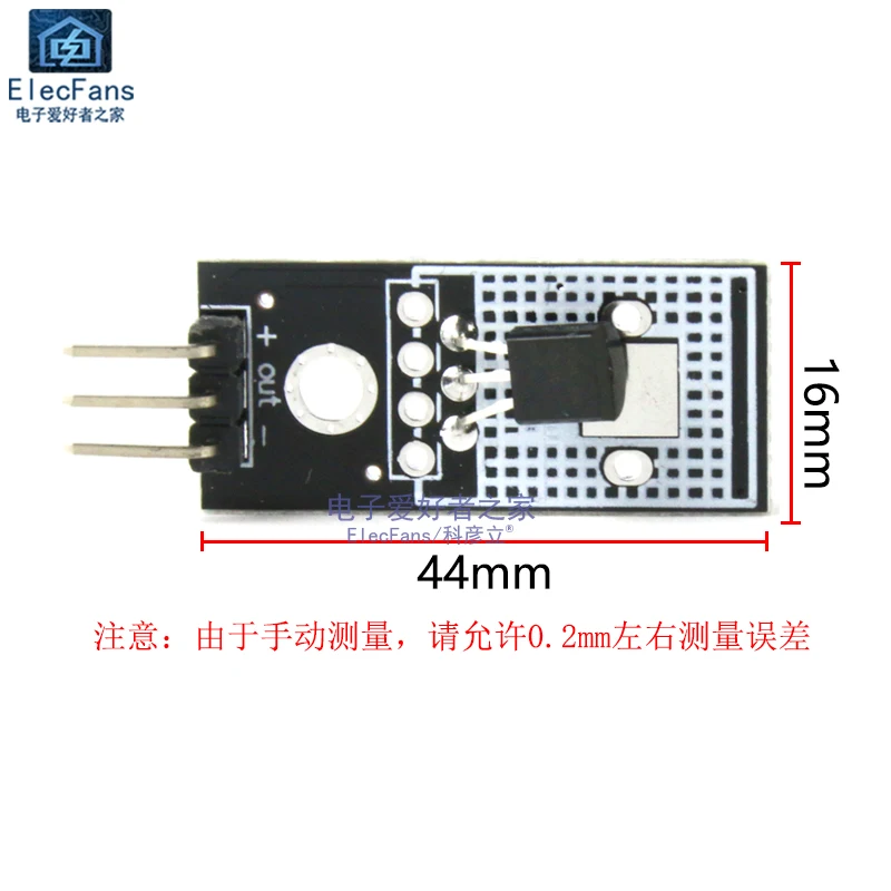 LM35D Analog Temperature Sensor Module LM35 Temperature Measurement ...