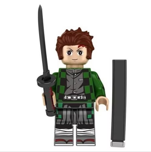 SLK Tanjiro Kamado Demon Slayer Cartoon TV Show Anime V2 Minifigure Toy ...