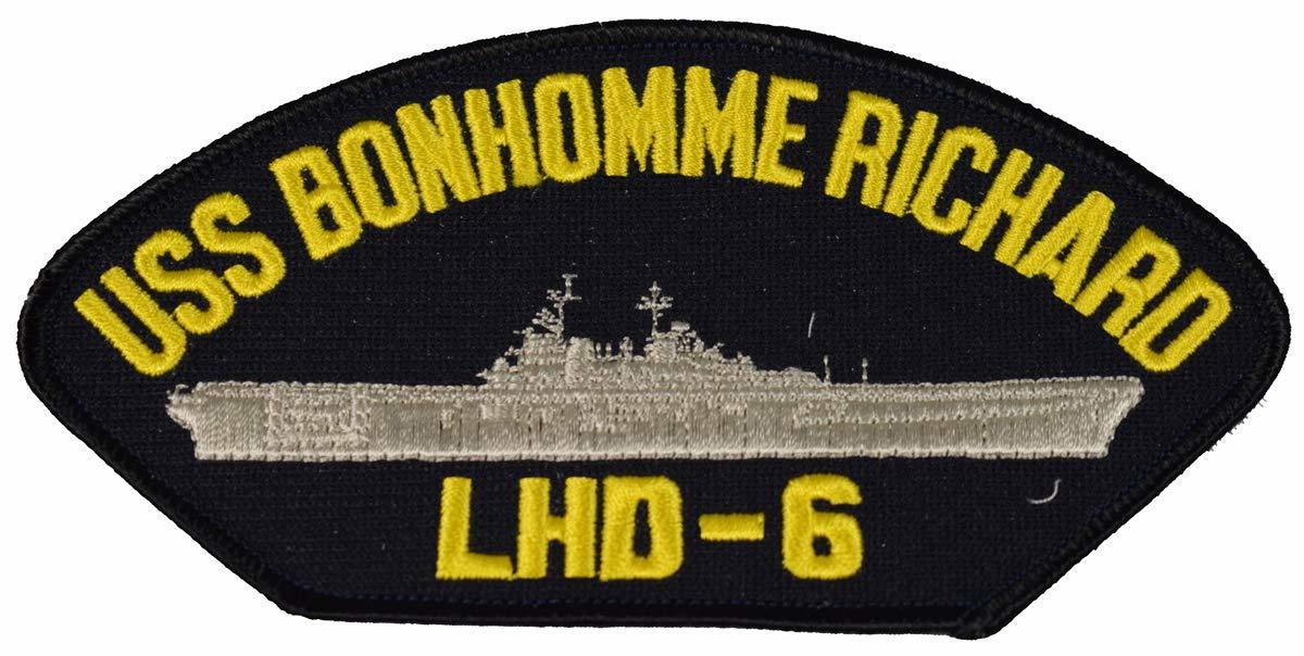 USS Bonhomme Richard LHD-6 Ship Patch - Great Color - Veteran Owned ...
