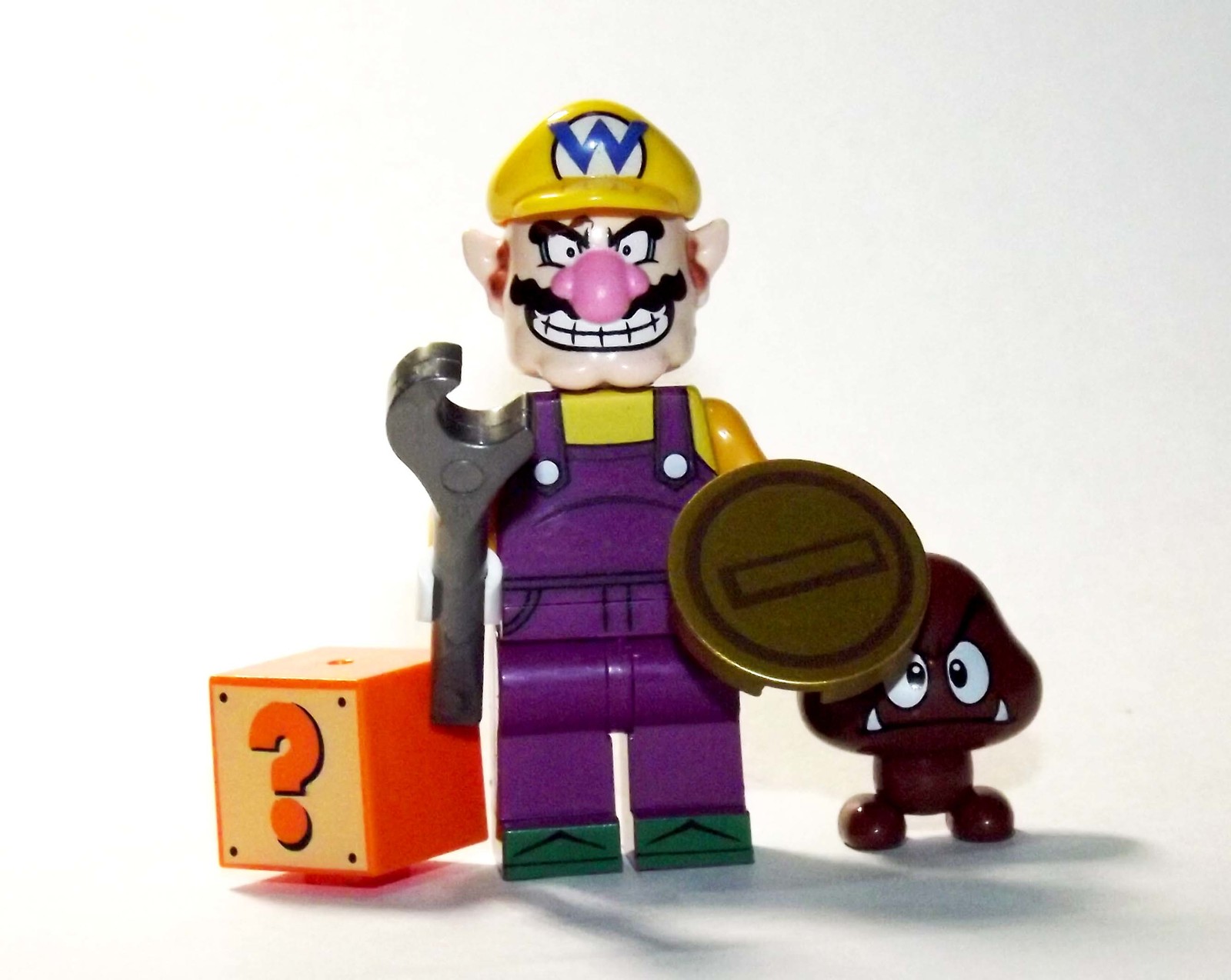 Building Wario Deluxe The Super Mario Bros. Movie Minifigure Custom ...