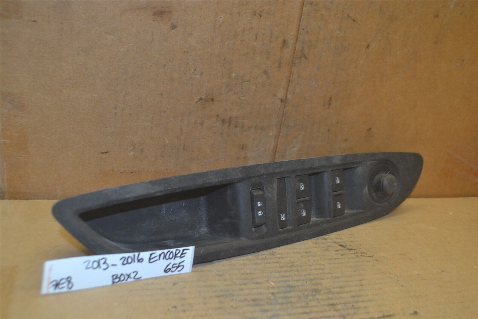 13-16 Buick Encore Master Switch OEM Door Window 95025518 Lock 655-7e8 ...