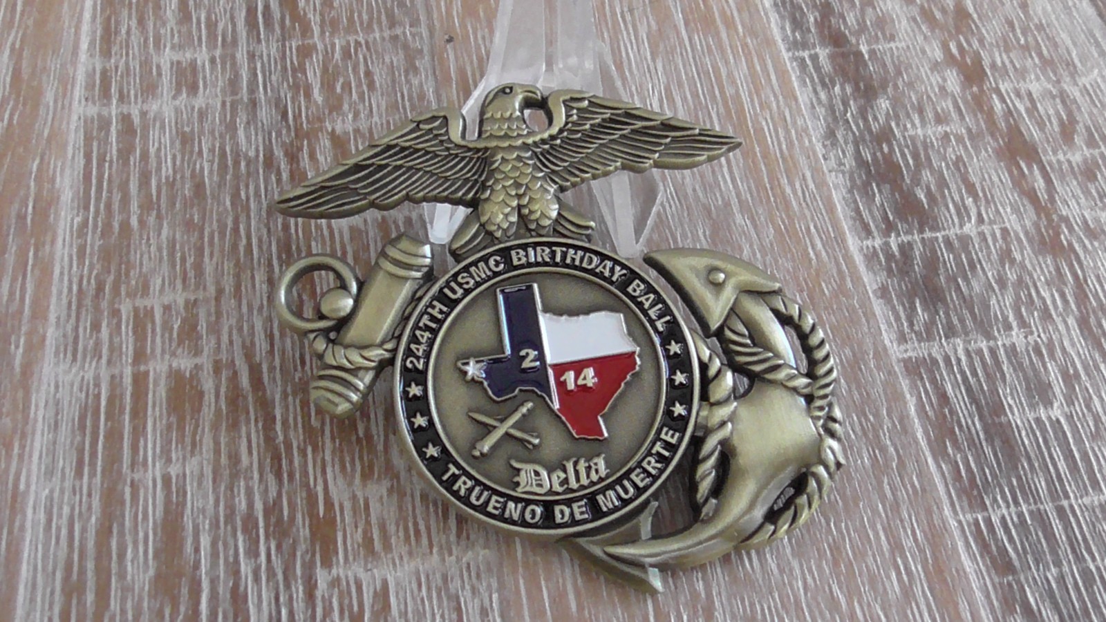 USMC 2nd Battalion 14th Marines 244th USMC Birthday Ball Challenge Coin ...