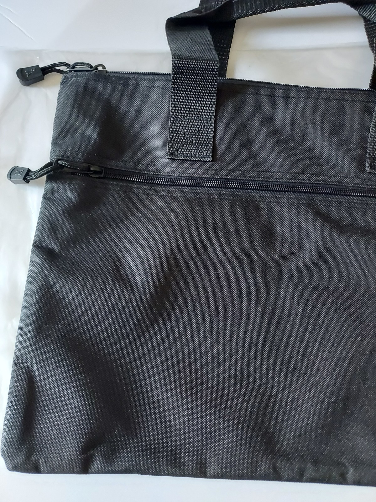 Port & Company Black Laptop Carry Zipper Compartment BAG - New in ...
