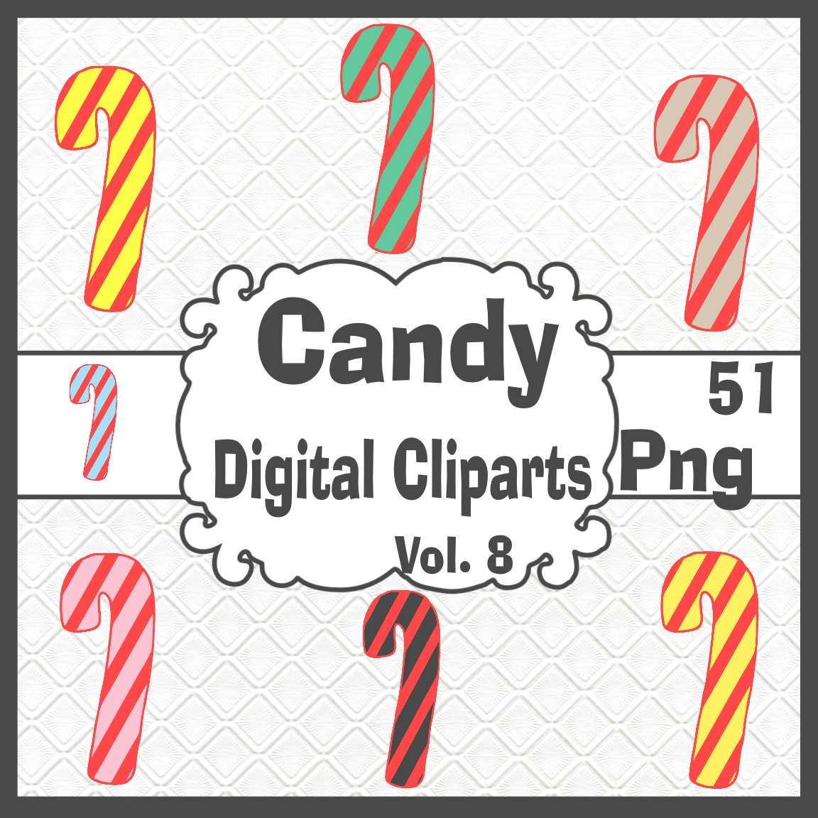 Candy Digital Clipart Vol. 8 - Digital Scrapbooking