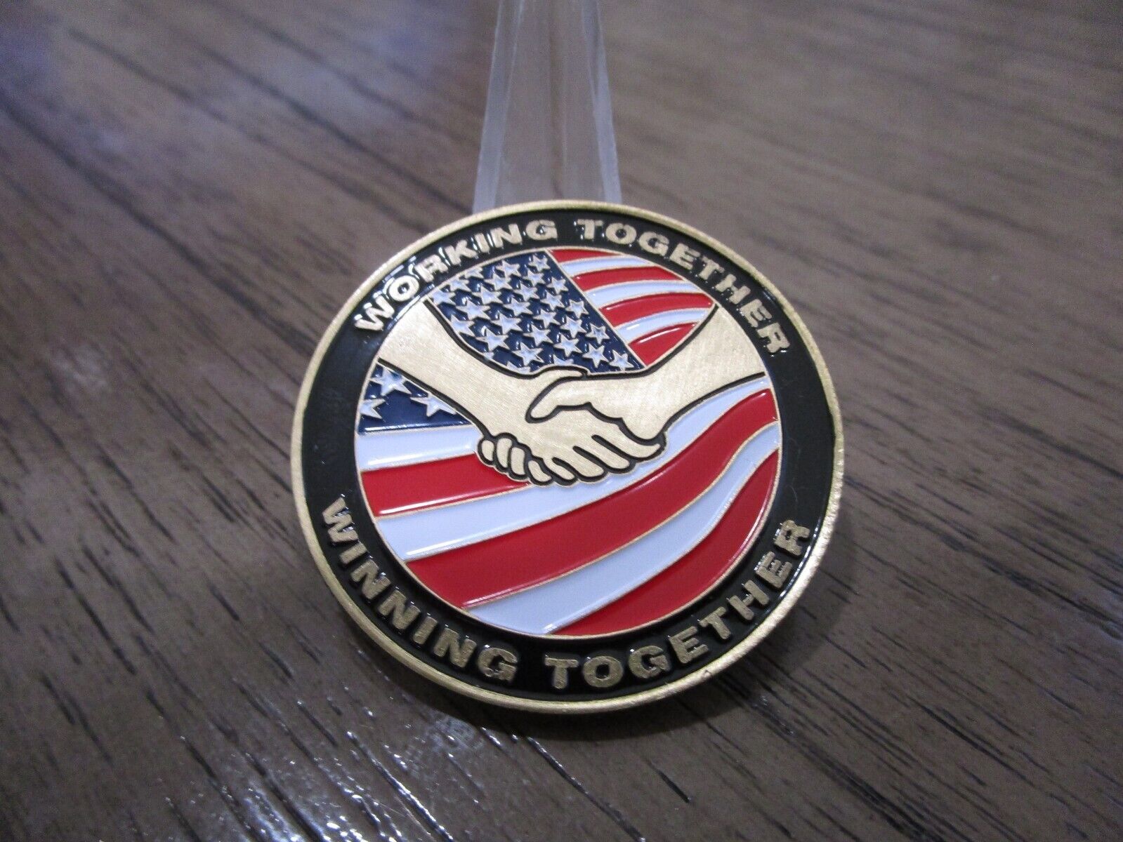 Boxed Boeing & US Army Working & Winning Together Challenge Coin #836Q ...