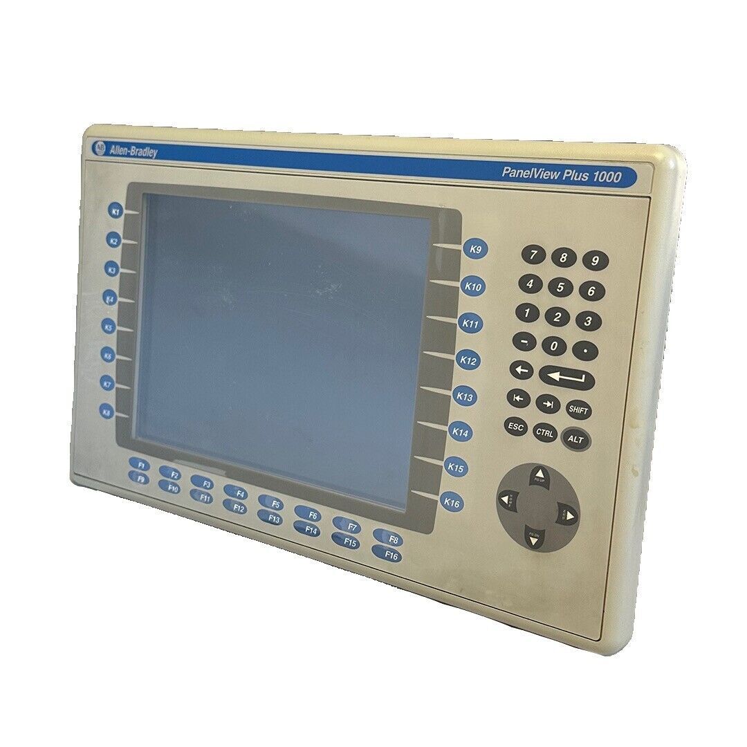 ALLEN BRADLEY 2711P-B10C4A7 /A PanelView Plus 1000 KEY/TOUCH ENet ...