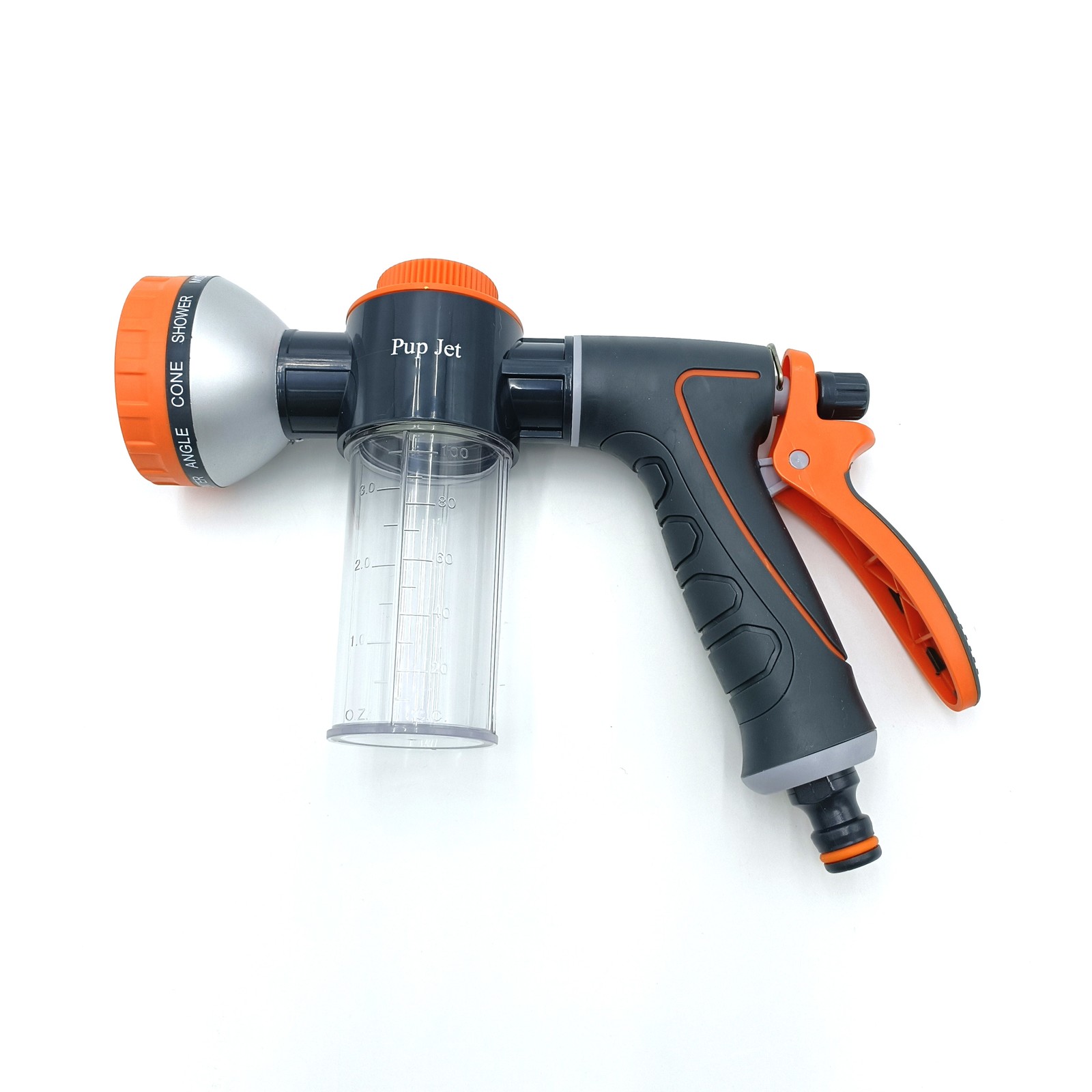 Pup Jet Pet grooming device comprising a sprayer nozzle and an ...