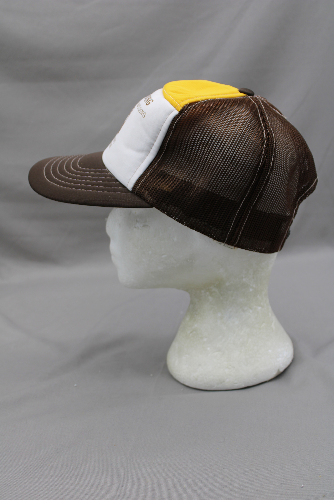 Vintage 7 Panel Hat - A&B Welding Welder Graphic - Adult Trucker ...