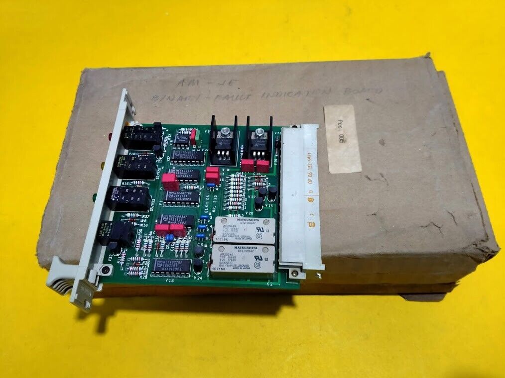 Rolf Janssen Gmbh BLKH 06 AM-JE BINary Fault Indication Board NR.230 ...